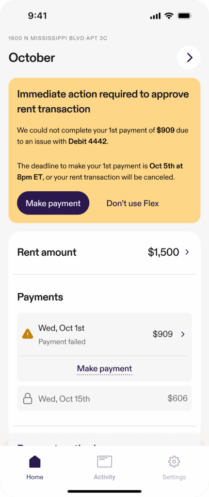 EP not integrated faqs - Flex | Pay Rent On Your Own Schedule
